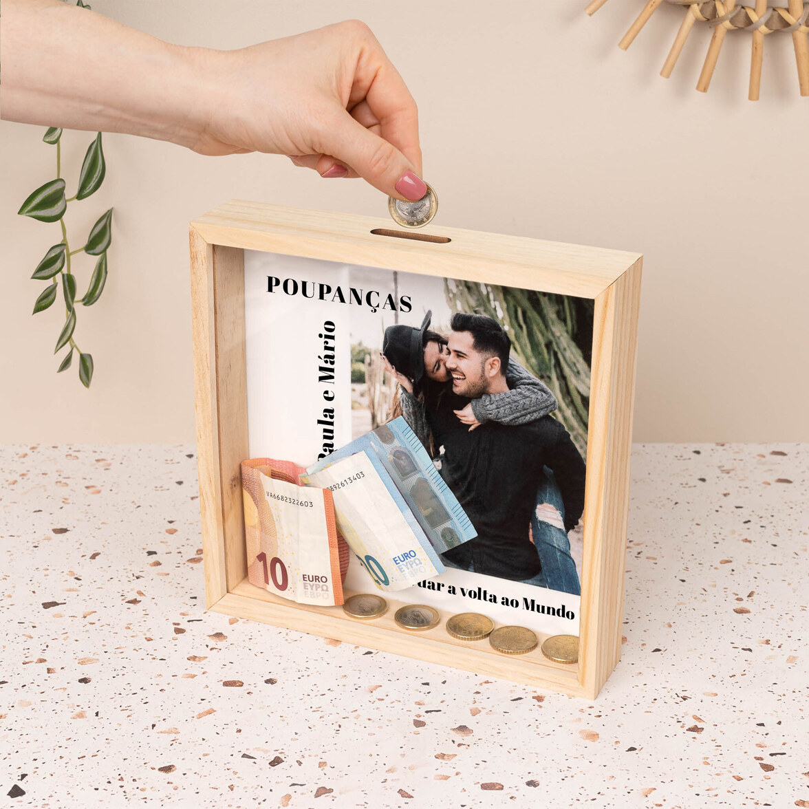 Mealheiro personalizado - Bell'arti Design